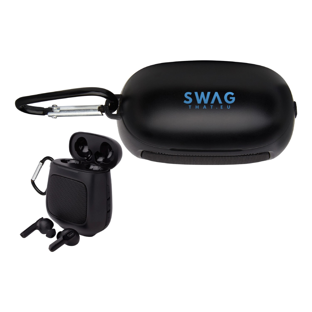 Remix auto pair True Wireless earbuds and speaker